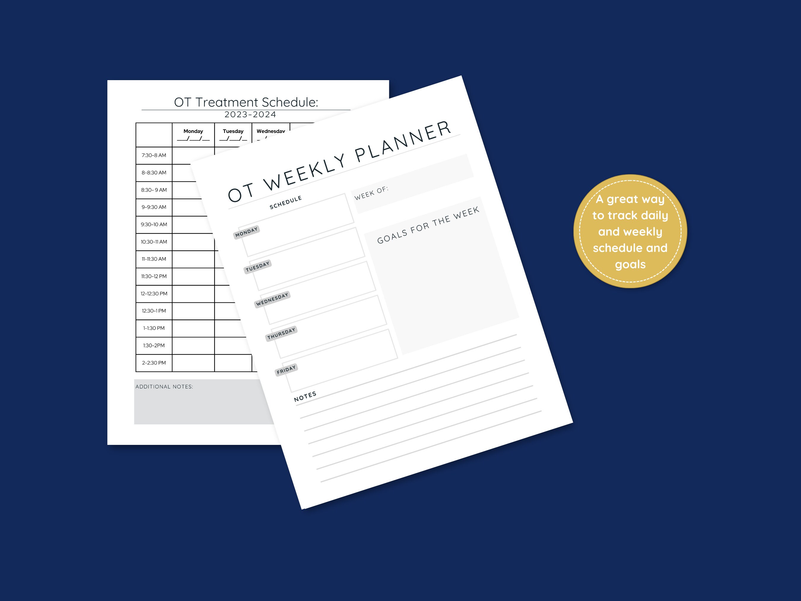 School-based OT Planner Bundle - Etsy
