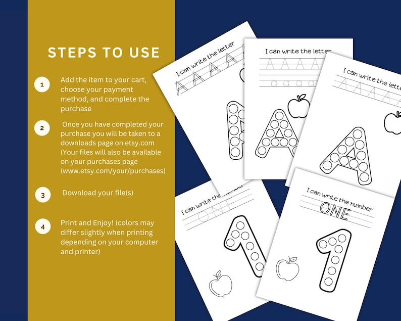 Alphabet Number Tracing Worksheets | Fine Motor OT Activities (digital ...