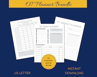 School-based OT Planner Bundle - Etsy