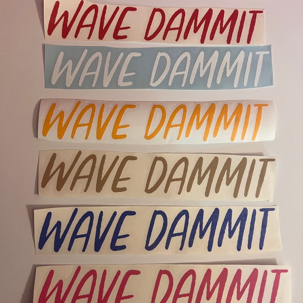 Jeep Wave Decal - Etsy