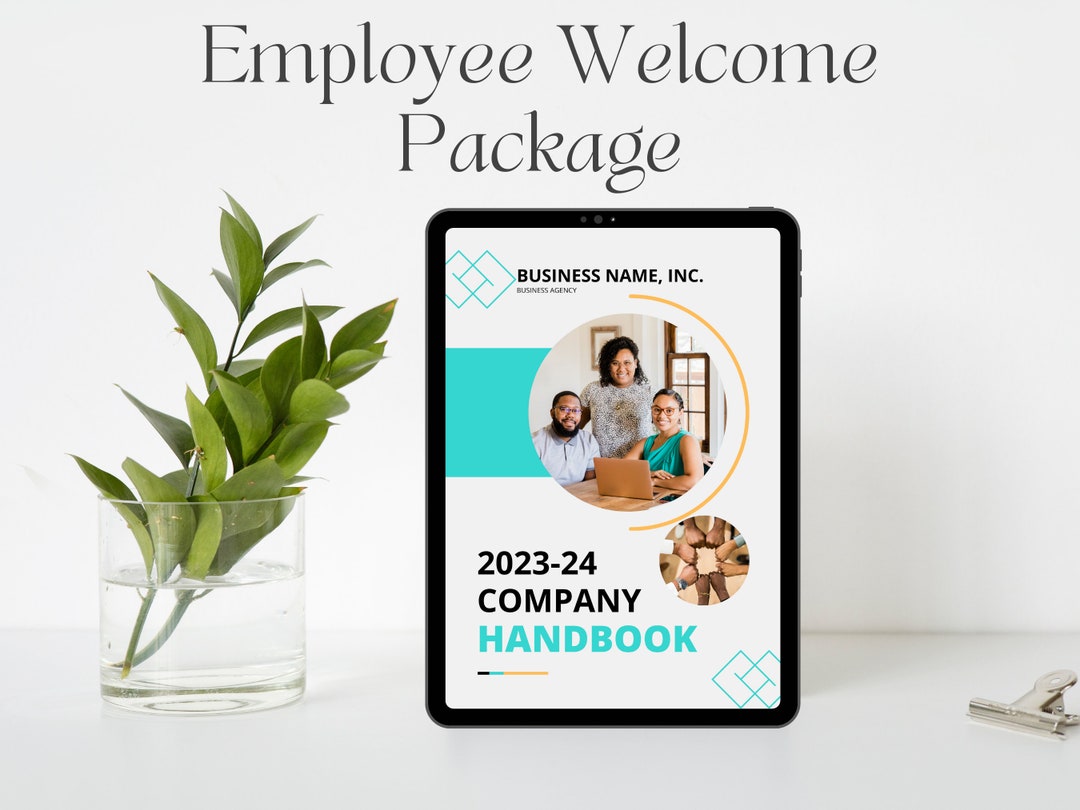 Employee Welcome Package Template New Employee Onboarding Handbook Small Business Resources New ...