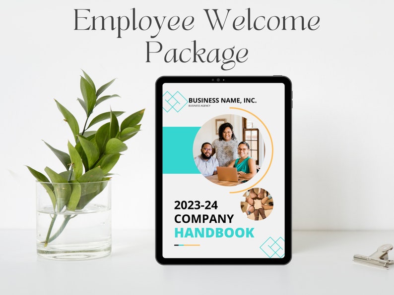 Employee Welcome Package Template New Employee Onboarding Handbook ...