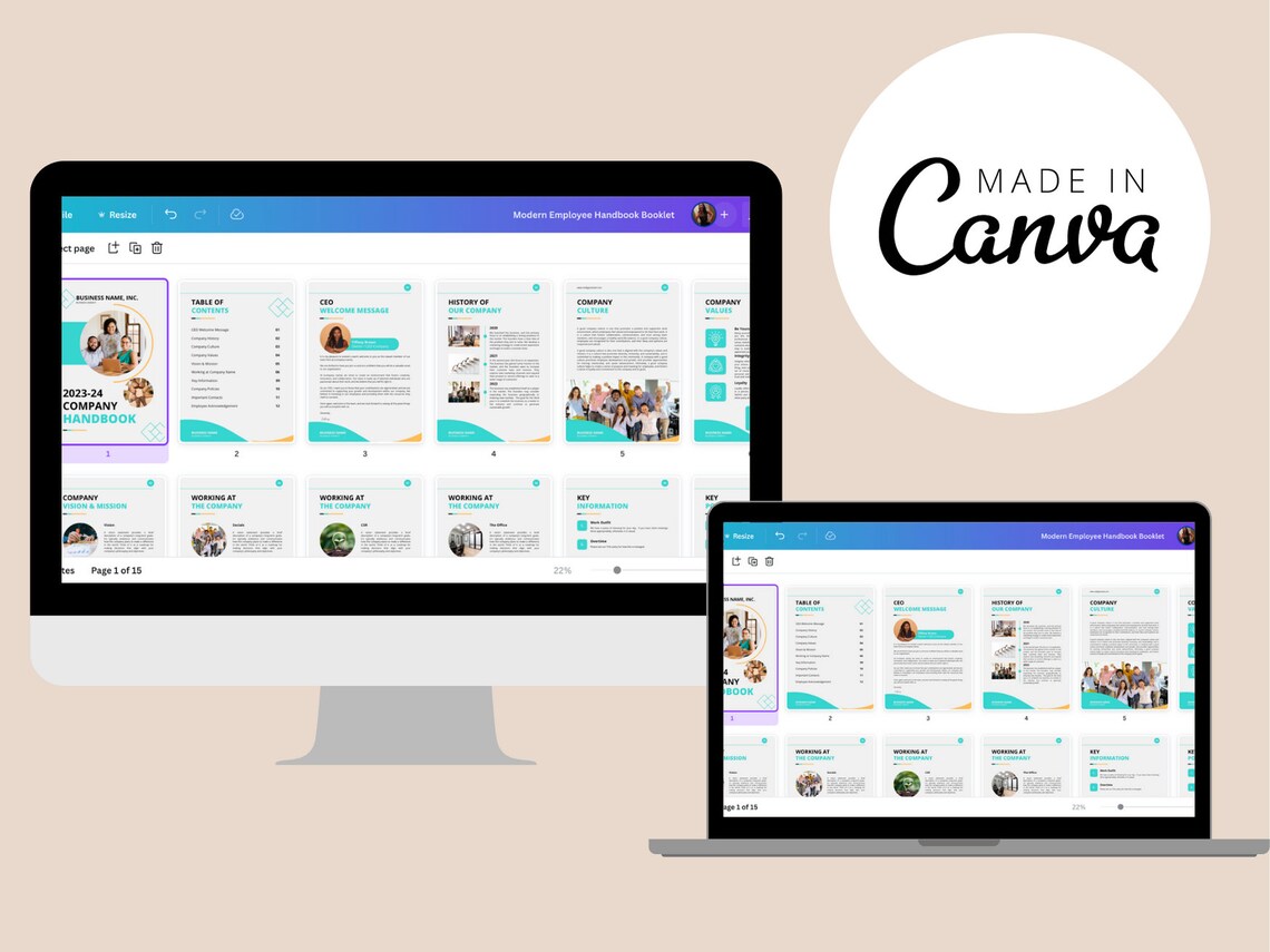 Employee Welcome Package Template New Employee Onboarding - Etsy