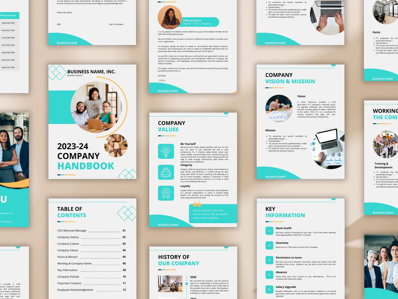 Employee Welcome Package Template New Employee Onboarding - Etsy