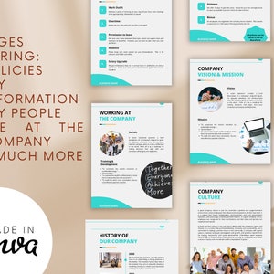Employee Welcome Package Template New Employee Onboarding - Etsy