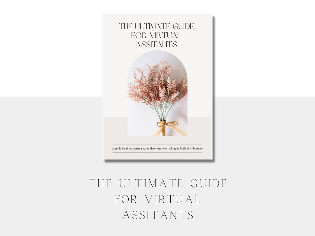 Virtual Assistant Guide, Virtual Assistant Tools, Virtual Assistant ...