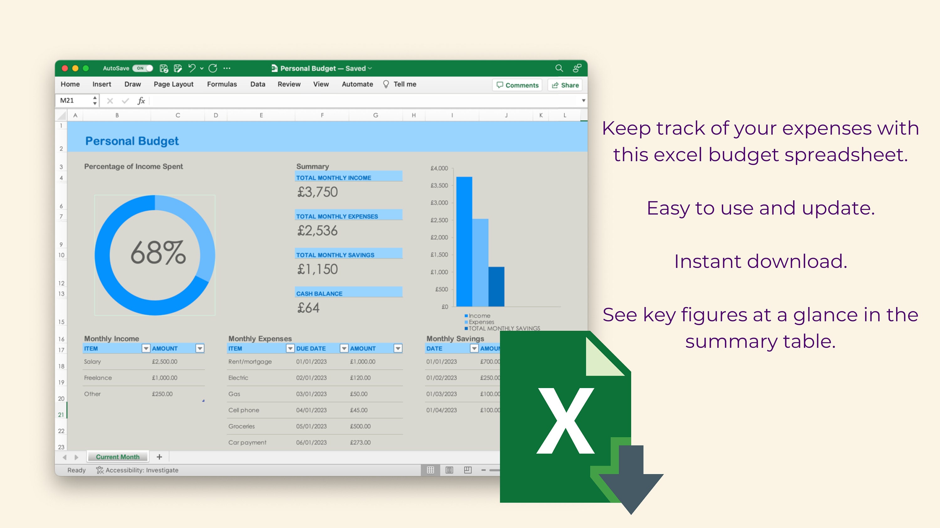 BUNDLE Excel Client Tracker and Expense Bundle, CRM Dashboard, Excel Business Tracker, Income ...
