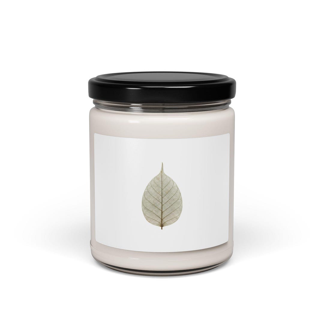 Pressed Leaf Scanner Art Candle | Scanned Nature, Hyper-real Botanical ...