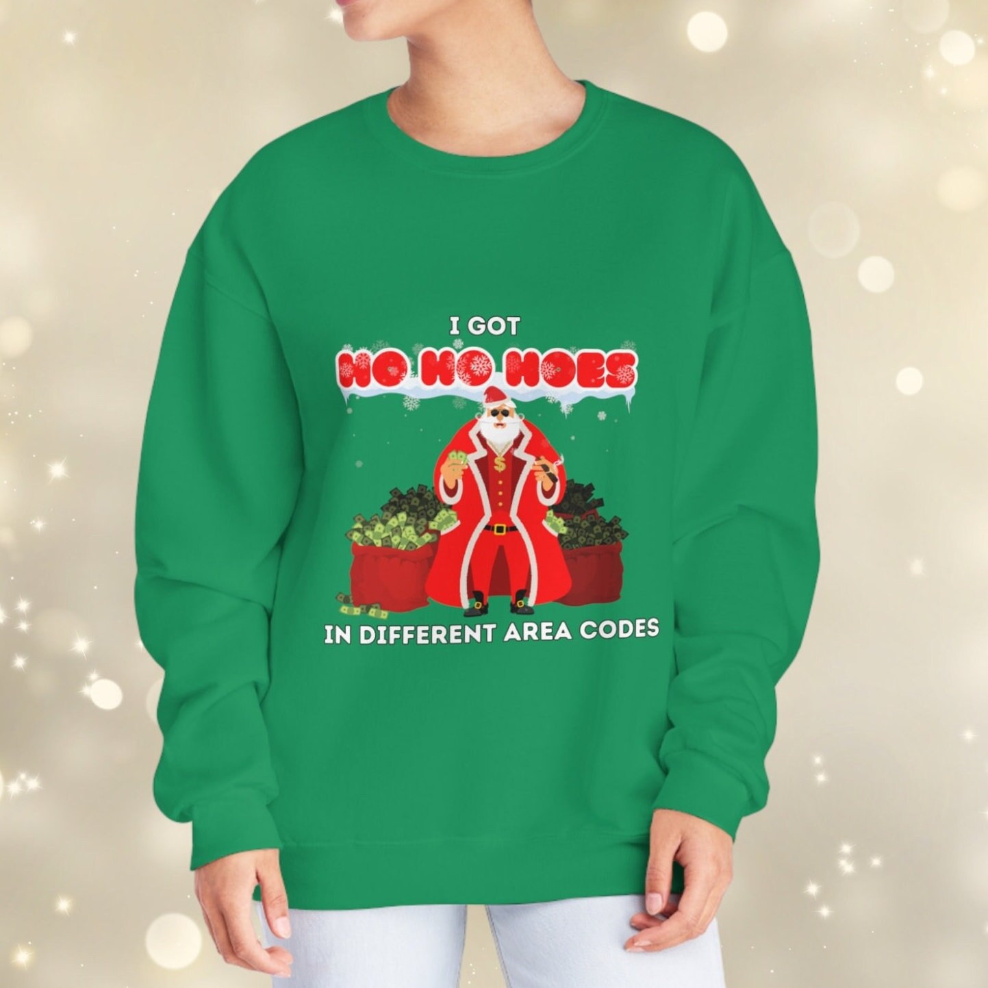 I Got Ho Ho Hoes in Different Area Codes Funny Christmas Santa - Etsy