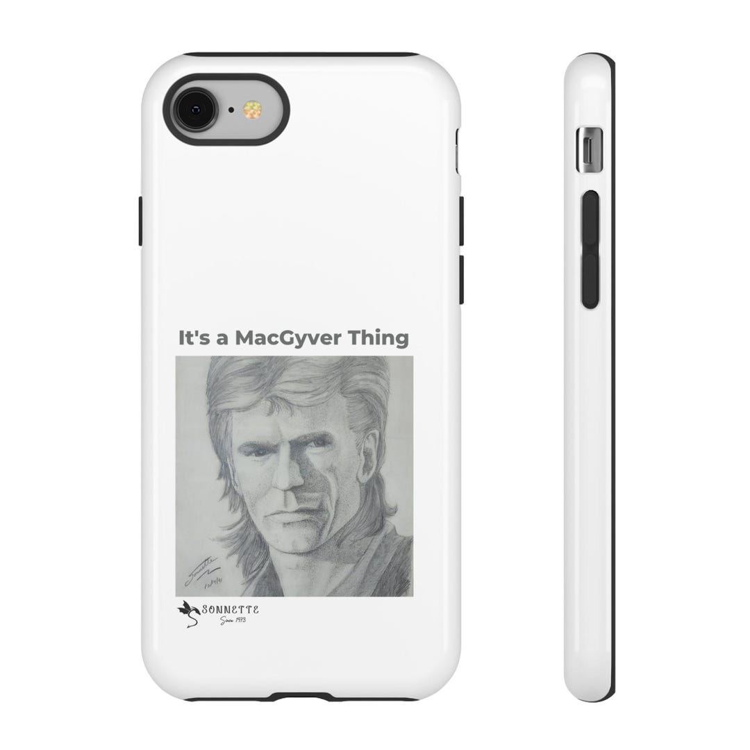 It's a Macgyver Thing - Art by Sonnette - Phone Cases - Etsy