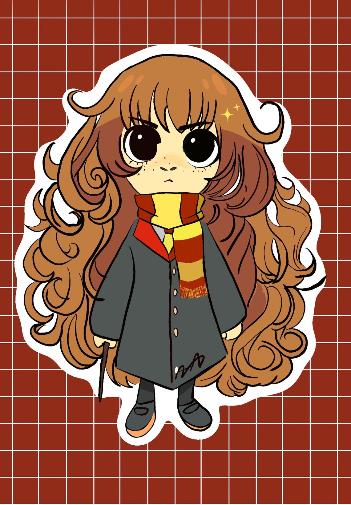 Hermione Sticker - Etsy Canada