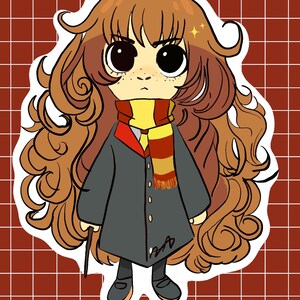 Hermione Sticker - Etsy Canada