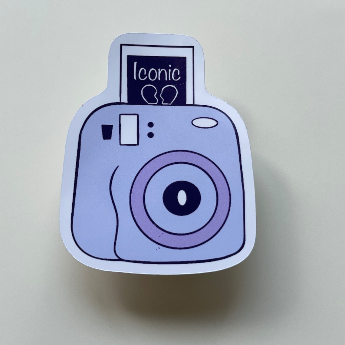 Polaroid Sticker Various Colours - Etsy