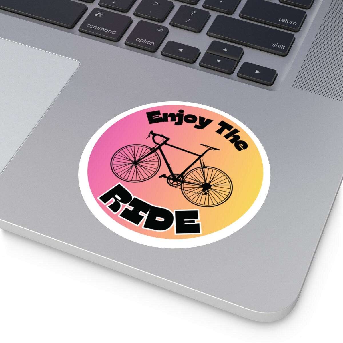 Enjoy the Ride Bicycle Sticker for Bike Lovers for Phone Case Laptop ...
