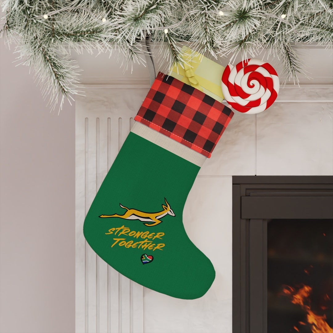 Springboks Stronger Together Christmas Stocking - Etsy