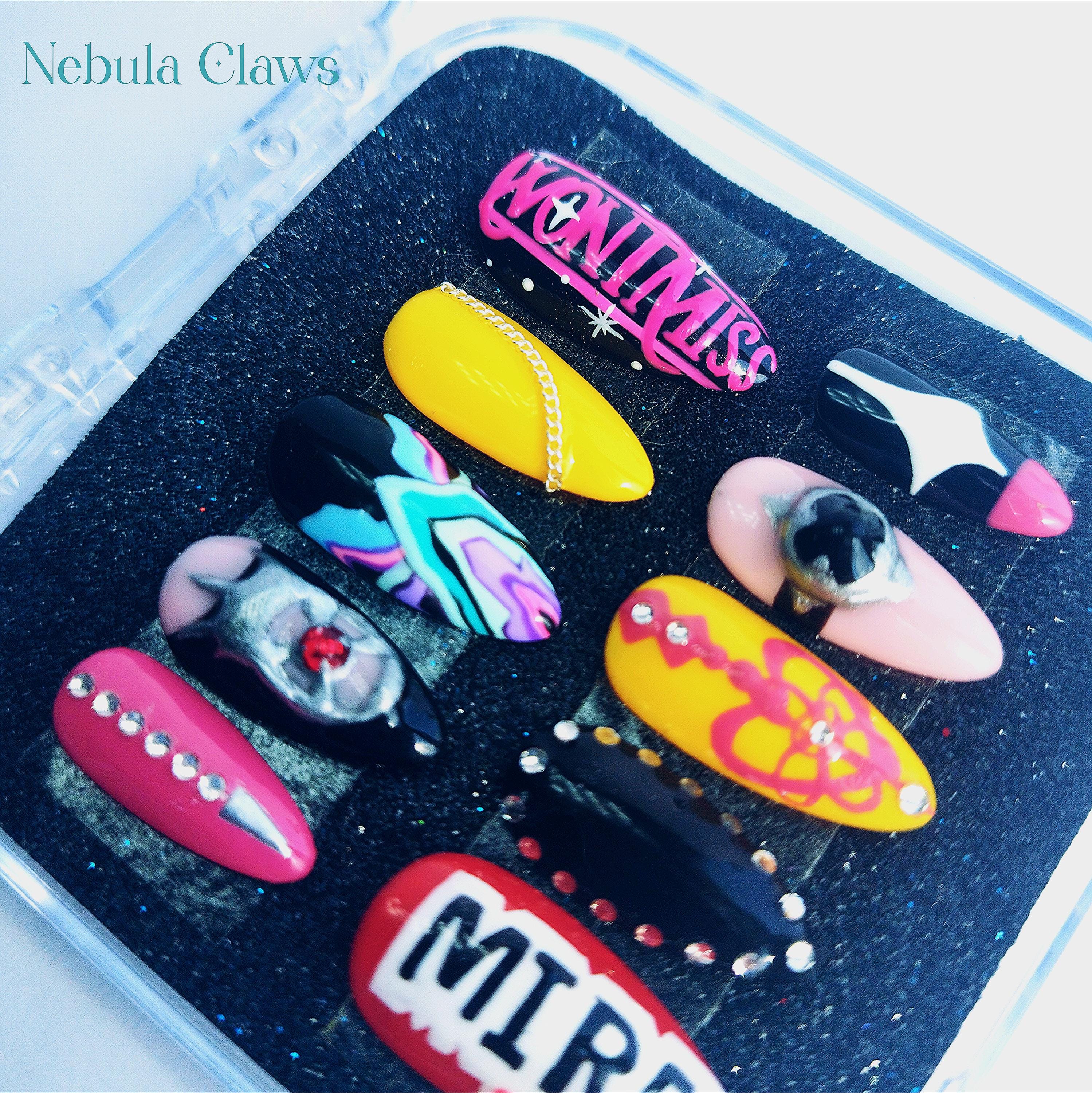 Mira From Kpop Demon Hunters Movie Inspired Press on Nails - Etsy
