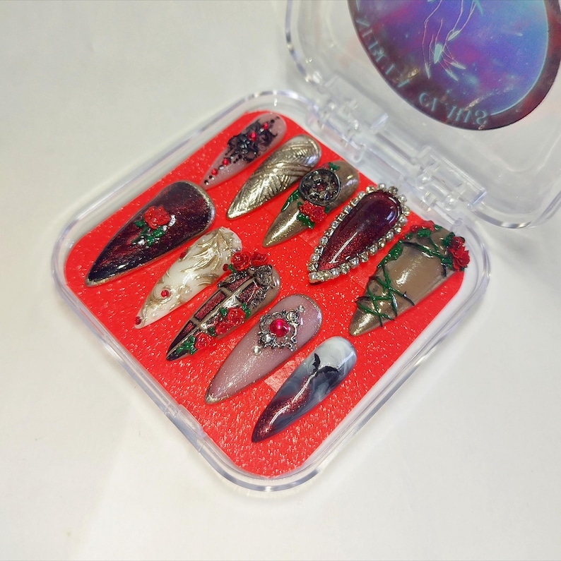 Sylus Vampire Love and Deepspace Inspired Press on Nails - Etsy