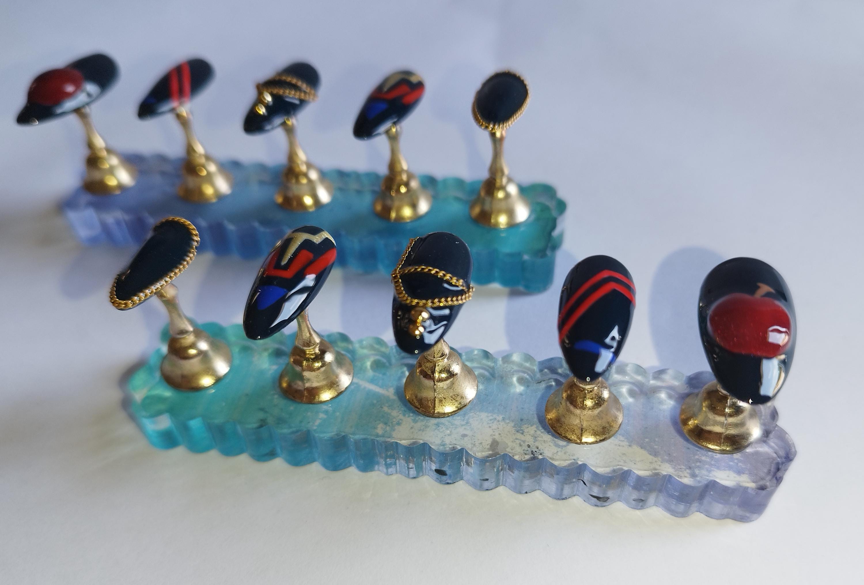 Colonel Caleb Love and Deepspace Inspired Press on Nails - Etsy