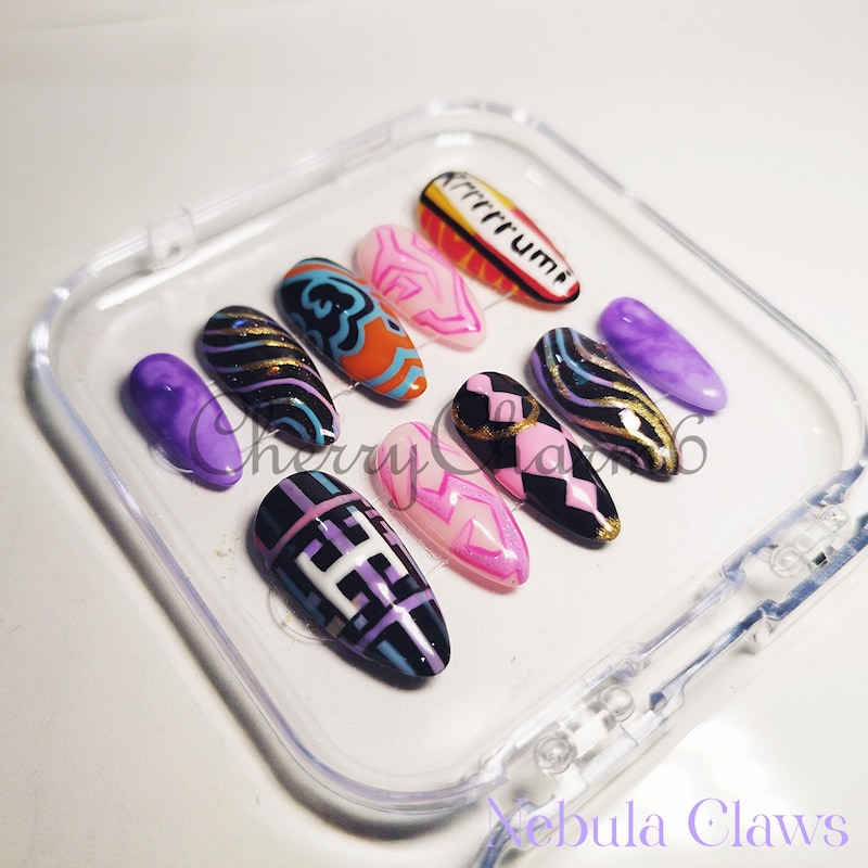 Press on Nails Huntrix - Etsy UK