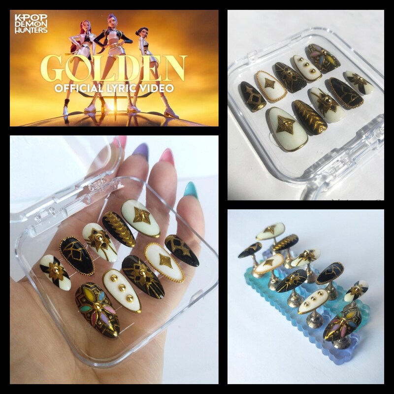 Huntrix Nails - Etsy