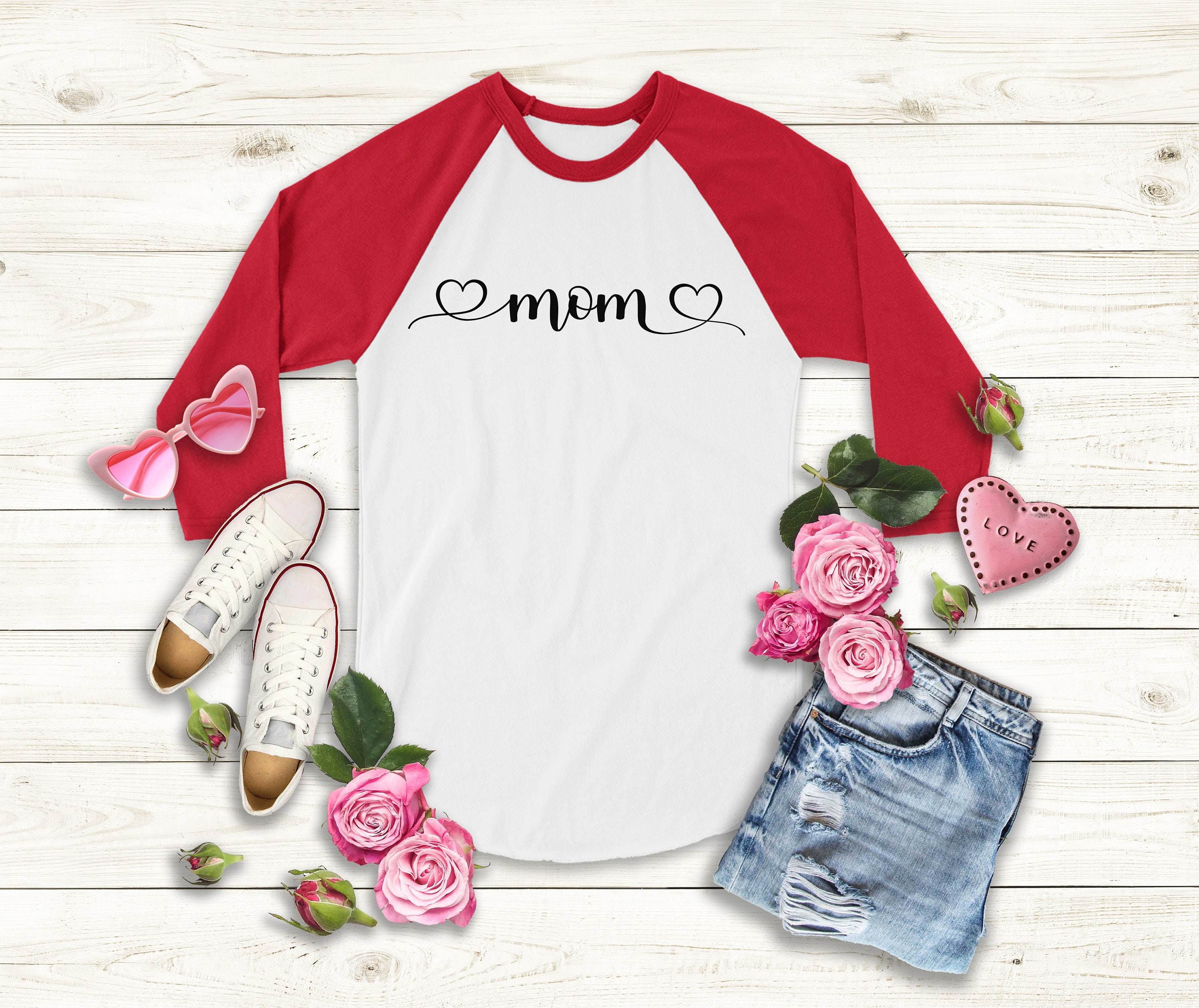 Mom Heart SVG, PNG, Jpeg, Eps Love, Mom Svg Cut Files Mother's Day Svgs ...