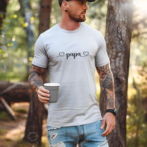 Papa Heart SVG, PNG, Jpeg, Eps | Love, Papa Svg Cut Files | Father's ...