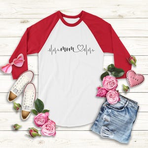Mom Heartbeat SVG: Heart Line Art (digital Download) - Etsy