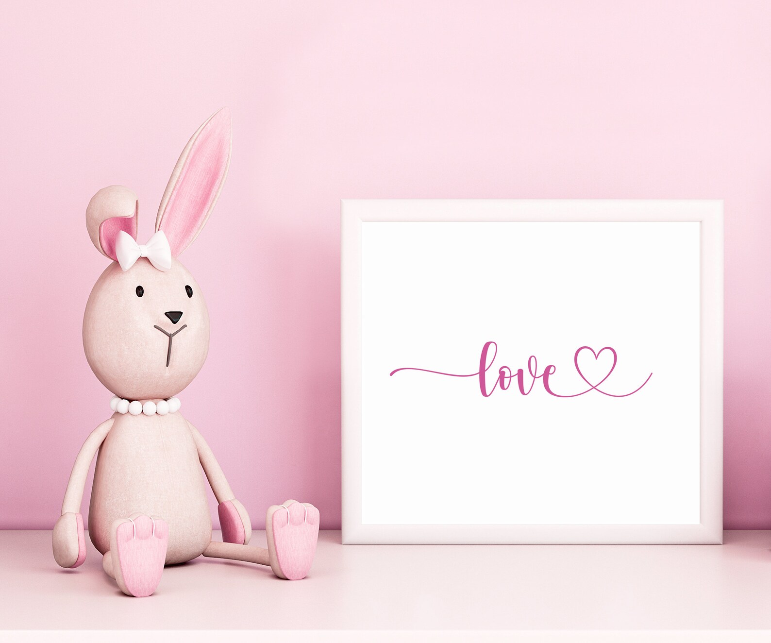 Love Heart Script SVG Cut Files: Wedding, Valentine's Day (digital ...