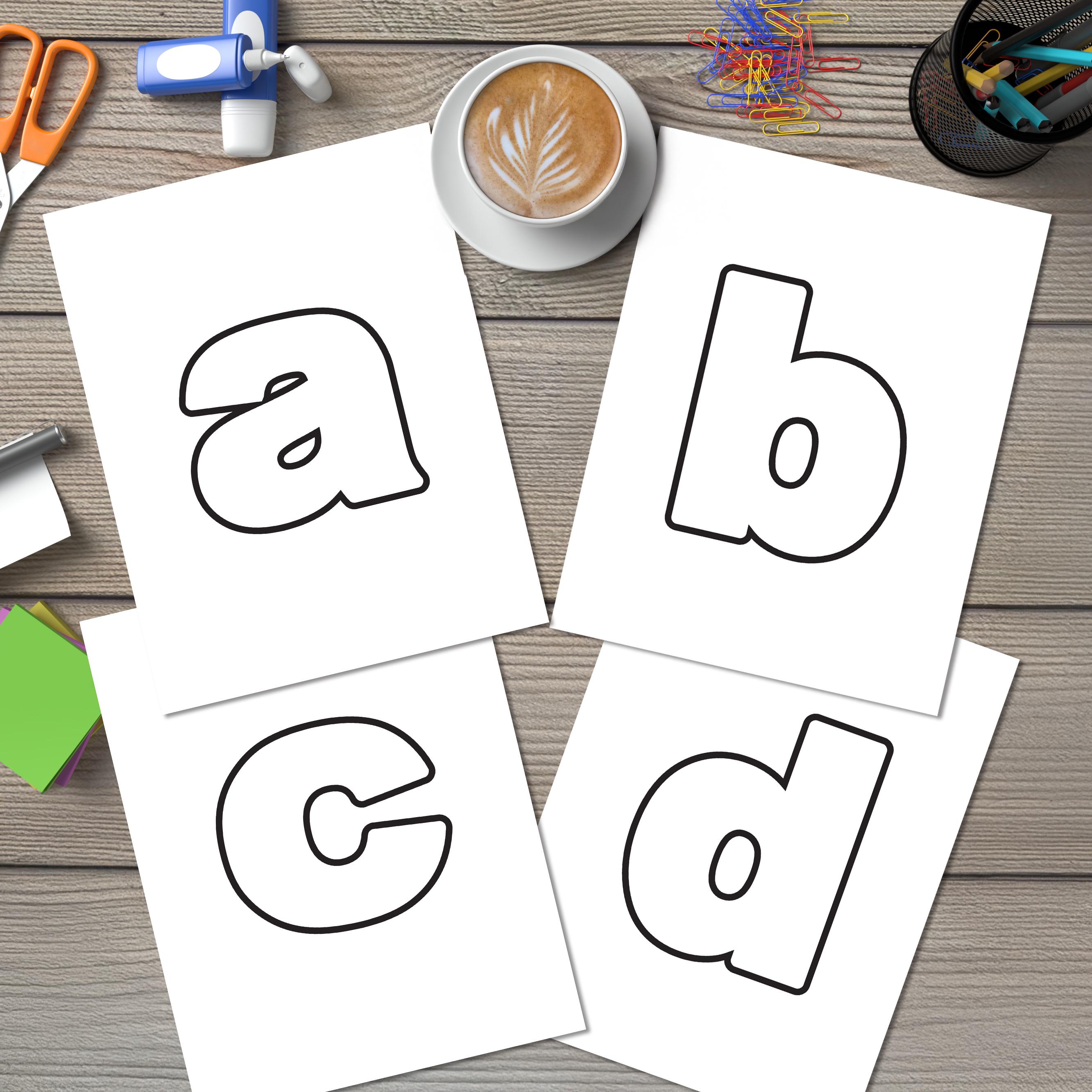 Bubble Letters Font | Printable Alphabet, Numbers, Symbols (pdf, Svg ...