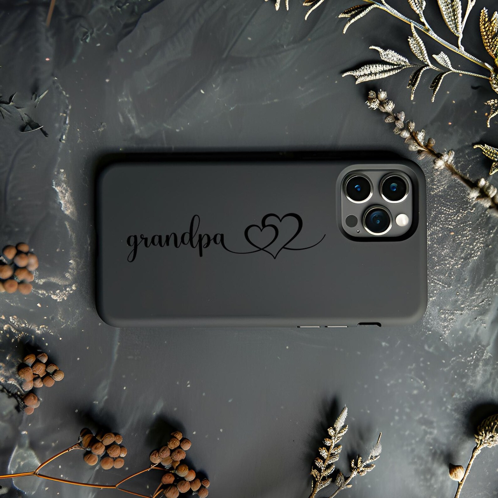 Grandpa Double Heart SVG, PNG, Jpeg, Eps | Love, Grandpa Svg Cut Files ...
