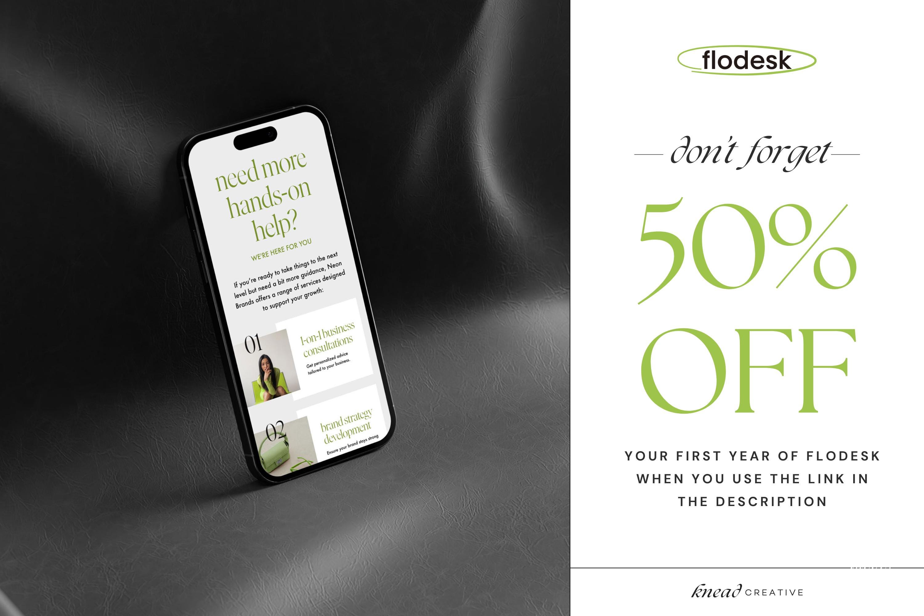 Weekly Update Flodesk Email Template - Etsy