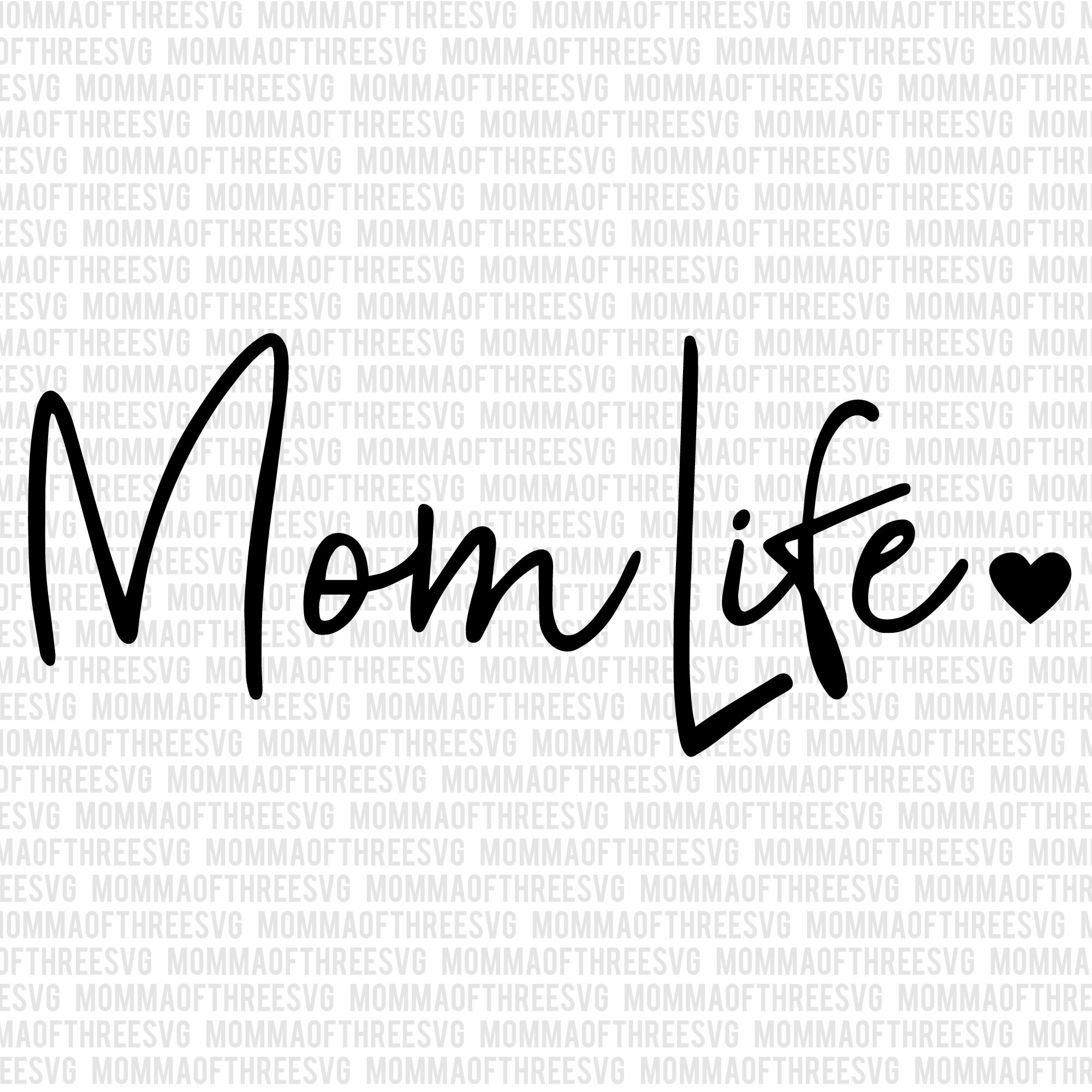 Mom Life SVG, Mom SVG, Cricut Mom Life SVG - Etsy
