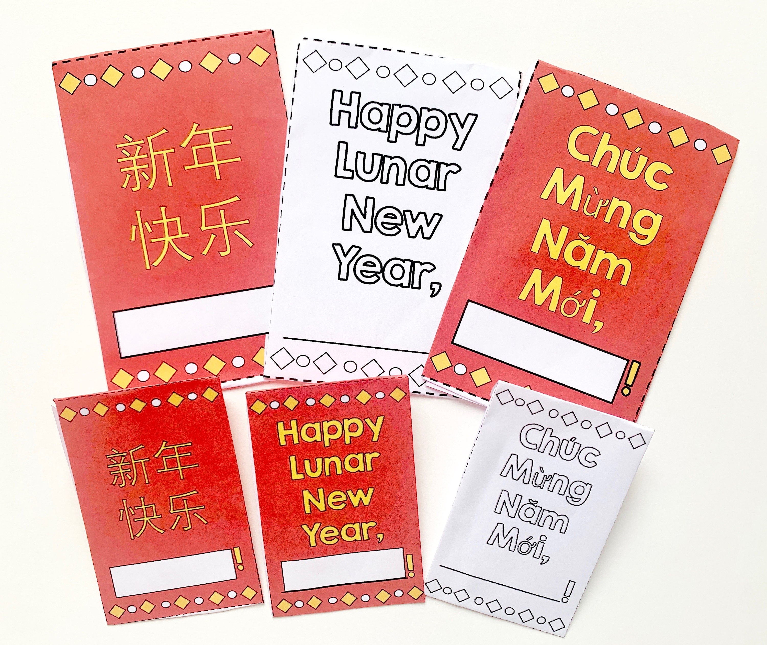 Lunar New Year Lucky Money Red Envelopes Coupon Year of the Snake 2025 ...