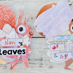 The Leaf Thief - Fall Craft Template, Kids Autumn Crafts, Read Aloud ...