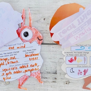 The Leaf Thief - Fall Craft Template, Kids Autumn Crafts, Read Aloud ...