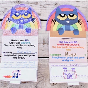 Pete the Cat's Groovy Imagination Read Aloud Book Craft Think Outside ...