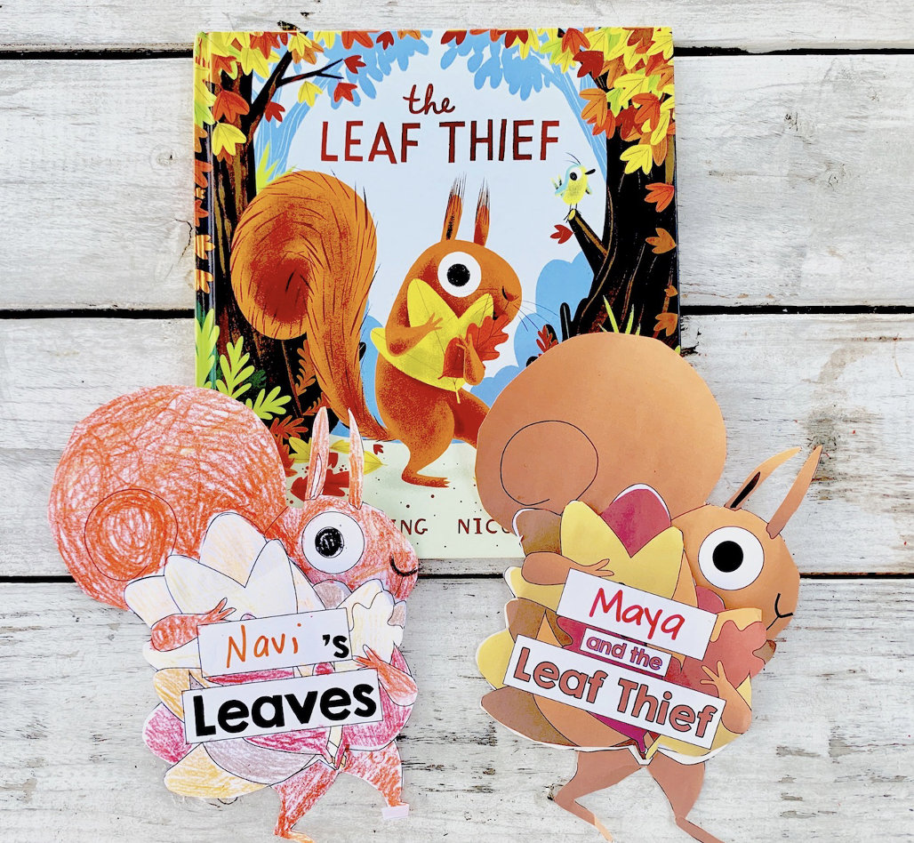 The Leaf Thief - Fall Craft Template, Kids Autumn Crafts, Read Aloud ...