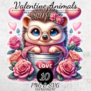 Valentine Sublimation Clipart Bundle, Valentine Bundle Designs ...