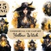 25 Dark Witch Clipart PNG, Witch Clip Art, Magic Clip Art, Mystical ...