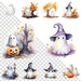 Halloween Cute Ghost Clipart Bundle, Halloween Mega Pack, Happy ...