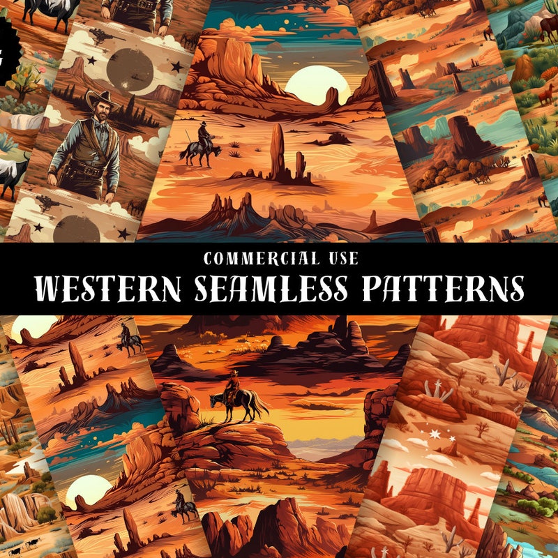 Western Pattern - Etsy