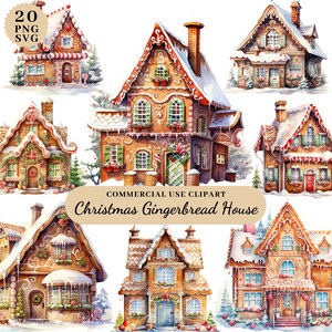 Watercolor Christmas Mega Bundle Clipart, Winter Clipart Bundle, Xmas ...