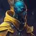 Custom Sci-fi Character Portrait Sci-fi Character Commission - Etsy