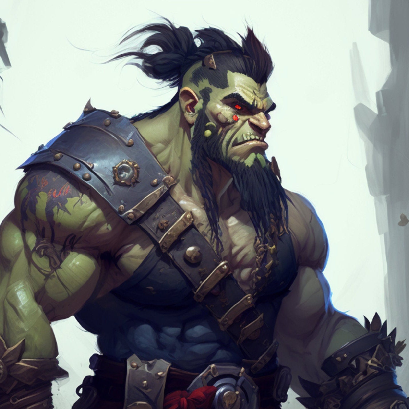 Custom Character Portrait RPG Game Character Design Fantasy - Etsy UK