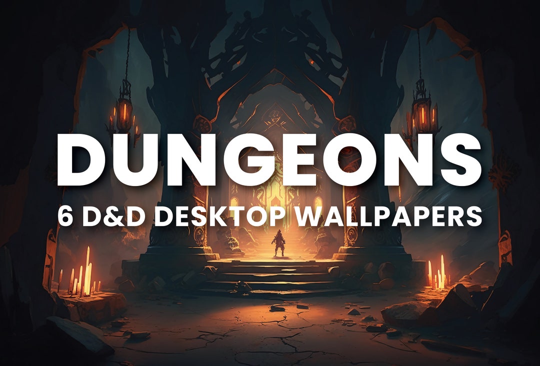 Dungeons - Dungeons and Dragons Wallpaper Bundle, Digital Download, DND ...
