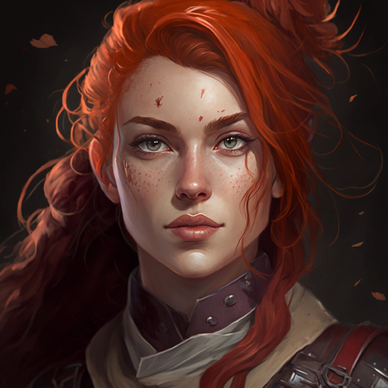 Custom Character Portrait RPG Game Character Design Fantasy - Etsy
