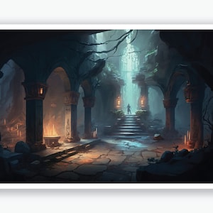 Dungeons - Dungeons and Dragons Wallpaper Bundle, Digital Download, DND ...