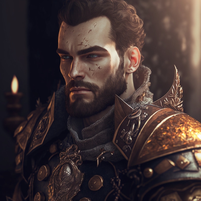 Custom Realistic Character Portrait RPG Game Character - Etsy