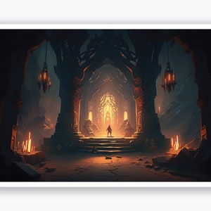 Dungeons - Dungeons and Dragons Wallpaper Bundle, Digital Download, DND ...