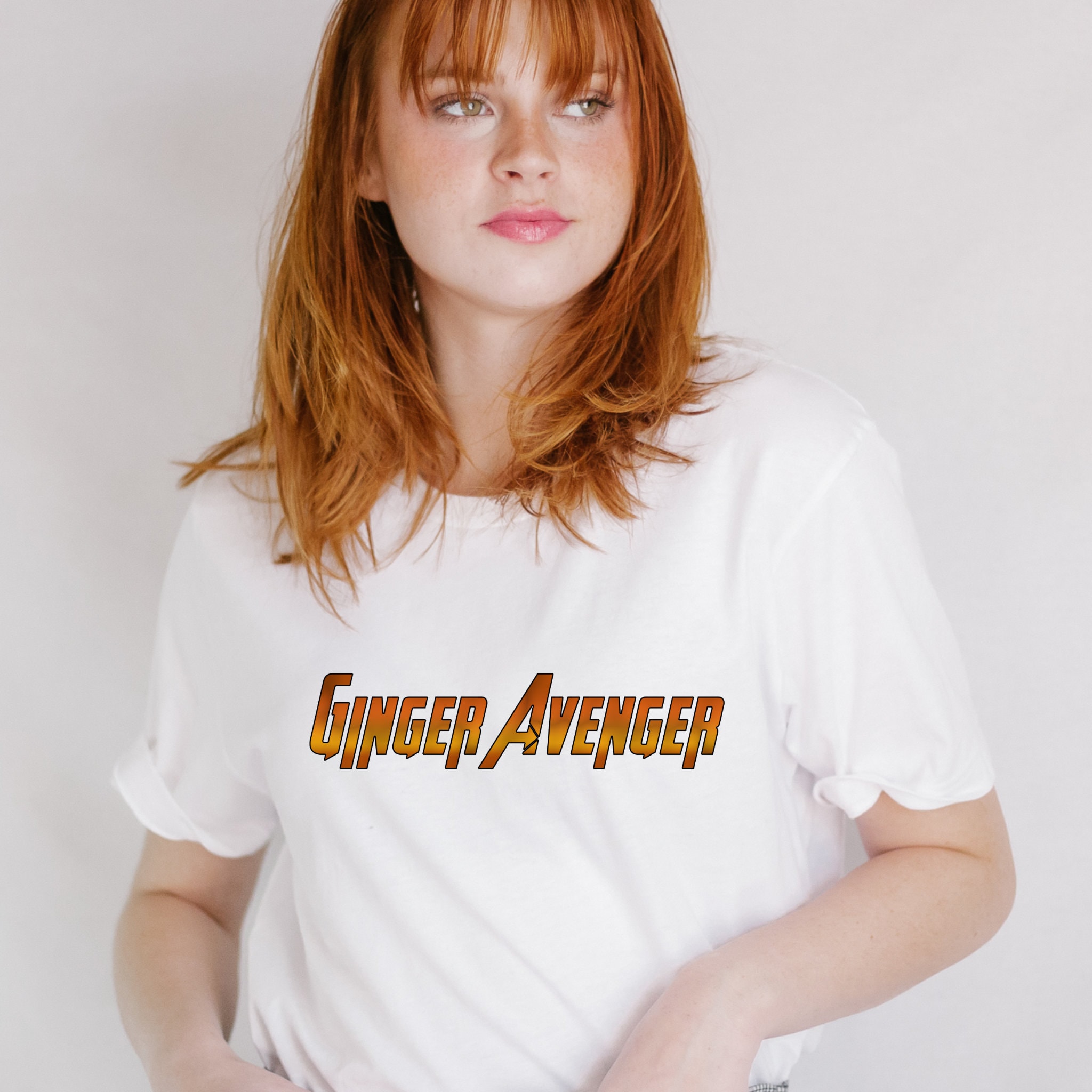 Ginger Avenger Shirt, Ginger Graphic Shirt, Redhead Pride Shirt, Ginger ...